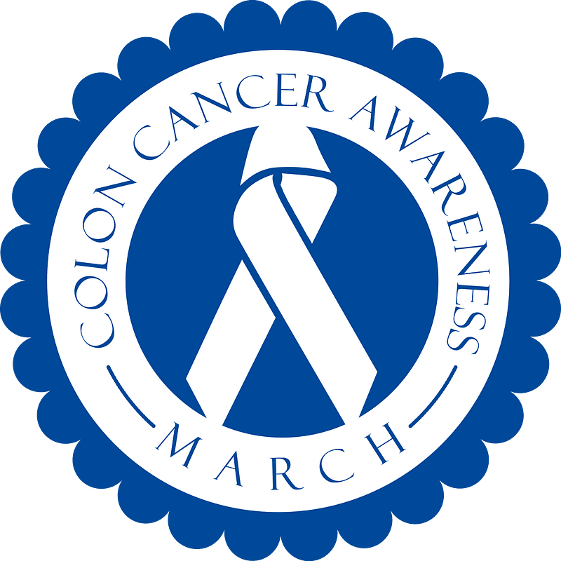 Colon cancer blue ribbon - Free vector clipart images on creazilla.com