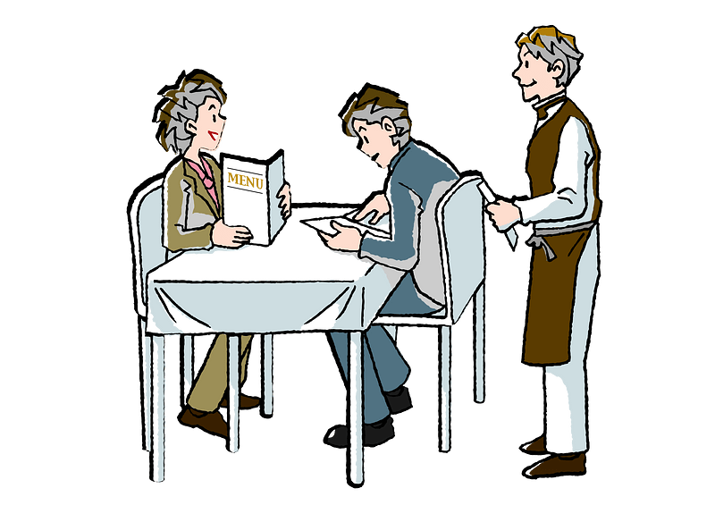 Restaurant Waiter - Free vector clipart images on creazilla.com