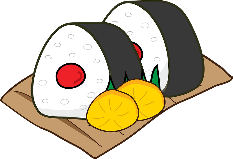 Rice Ball clipart. Free download transparent .PNG | Creazilla