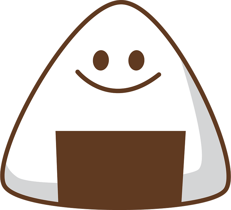 Rice Ball Character clipart. Free download transparent .PNG | Creazilla