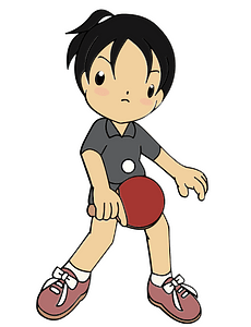 Table Tennis Player - Free vector clipart images on creazilla.com