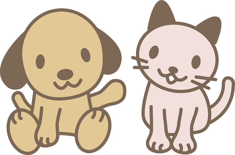 Dog and Cat clipart. Free download transparent .PNG | Creazilla