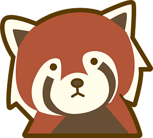 Sad Red Panda - Free vector clipart images on creazilla.com