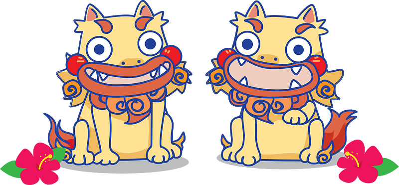 Shisa Okinawa - Free vector clipart images on creazilla.com