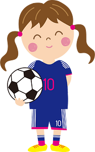 Soccer Player Girl clipart. Free download transparent .PNG | Creazilla