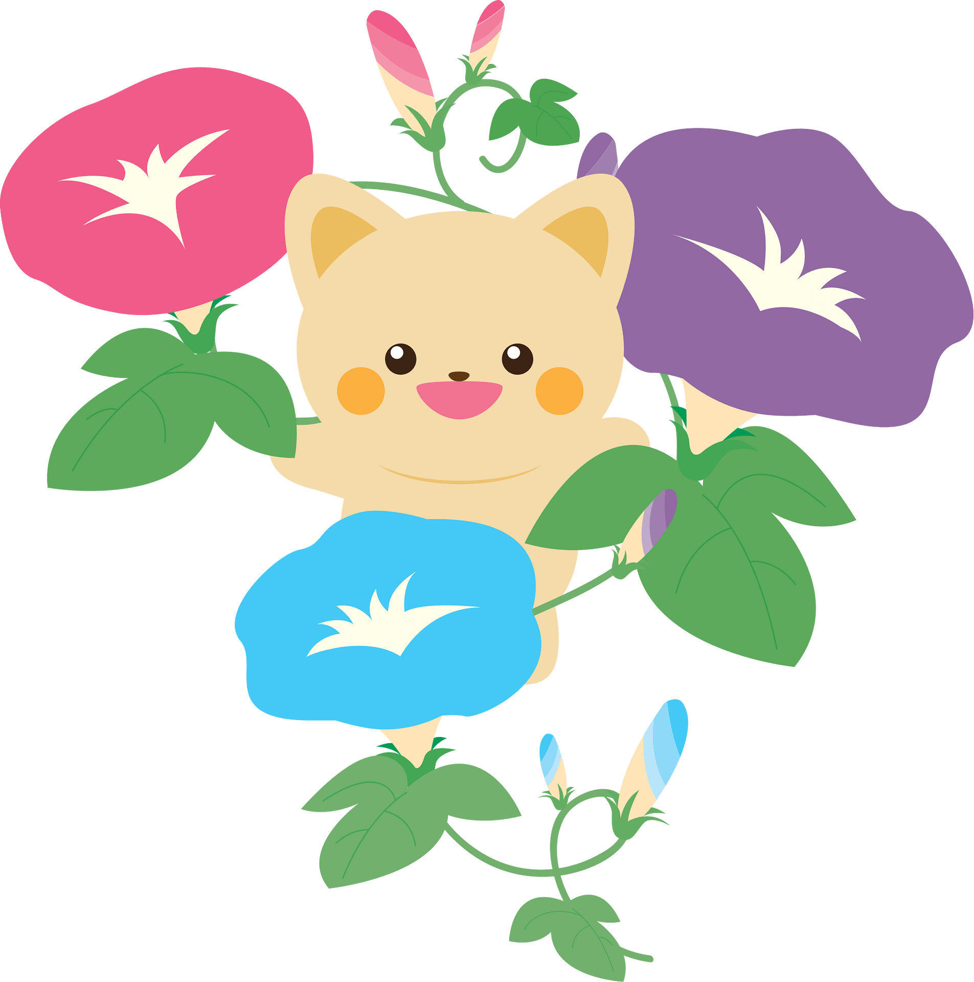 Pikachu Holding A Rose