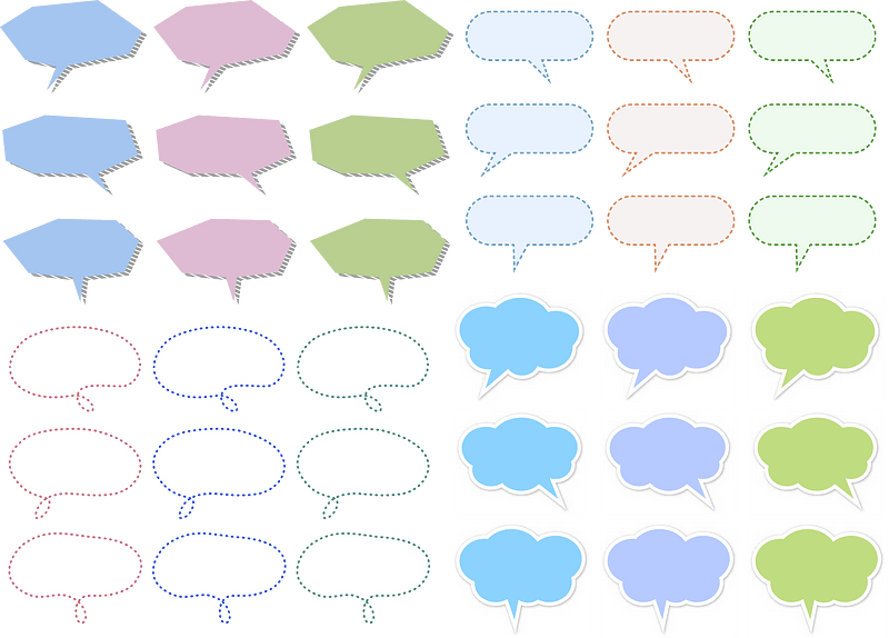 Speech Bubble - Free vector clipart images on creazilla.com