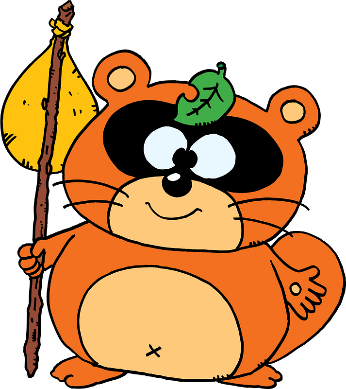 Raccoon Dog clipart. Free download transparent .PNG | Creazilla