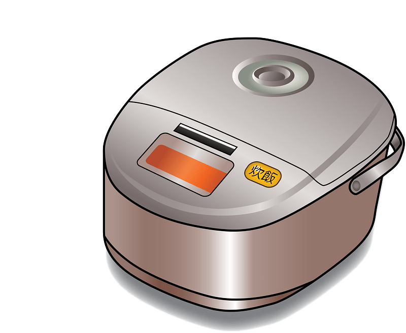 Rice Cooker clipart. Free download transparent .PNG | Creazilla