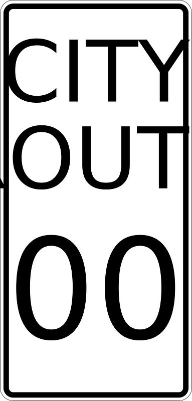 Fremont, Ohio, city route shield template - Free vector clipart images ...