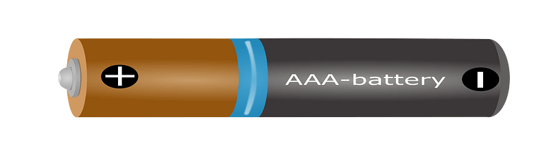 AAA Battery clipart. Free download transparent .PNG | Creazilla