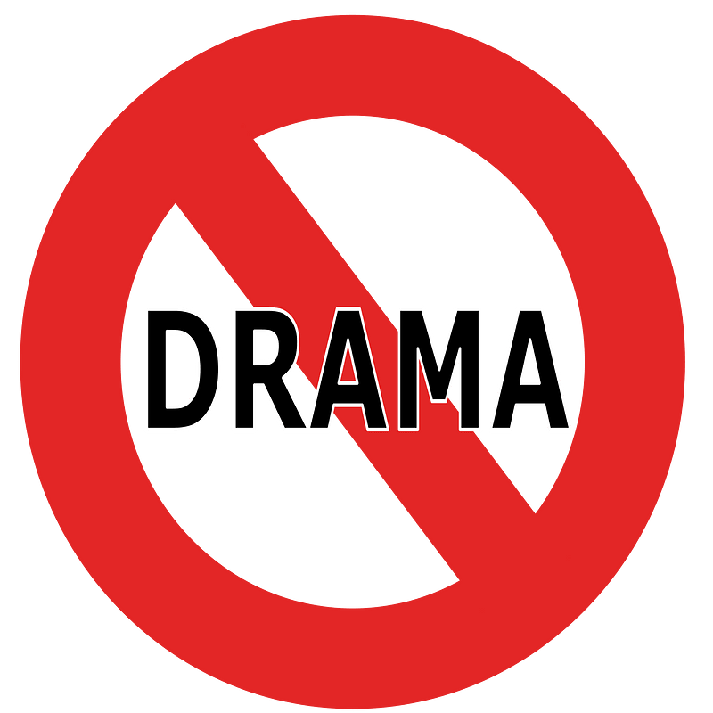 No Drama clipart. Free download transparent .PNG | Creazilla