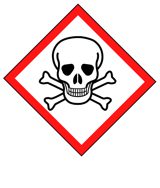 Toxic GHS clipart. Free download transparent .PNG | Creazilla