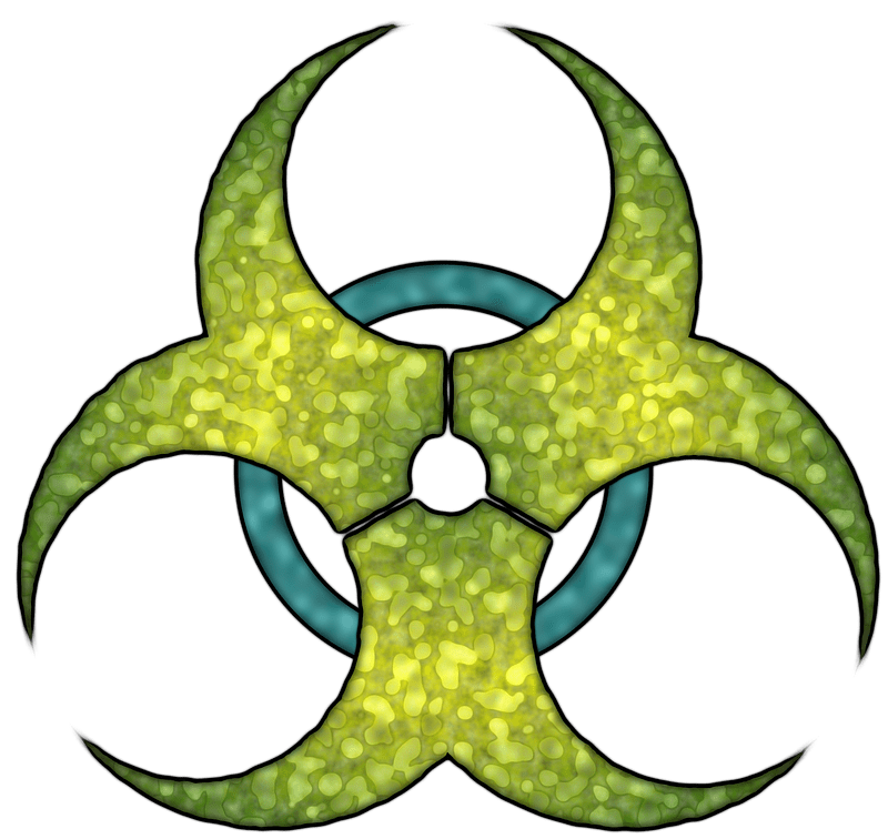 Biohazard sign clipart. Free download transparent .PNG | Creazilla