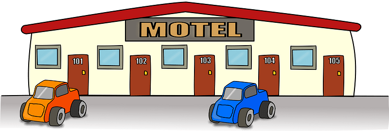 Simple Motel clipart. Free download transparent .PNG | Creazilla