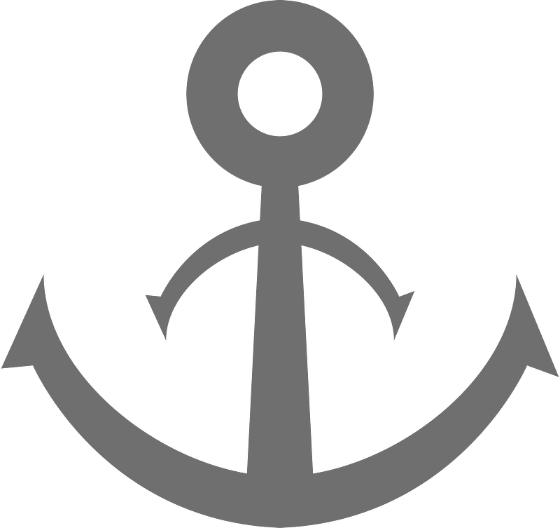 Anchor clipart. Free download transparent .PNG | Creazilla