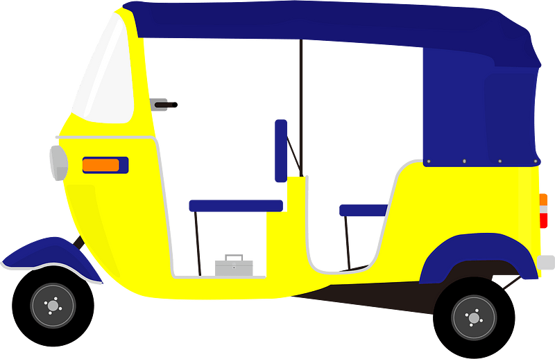 Auto rickshaw clipart. Free download transparent .PNG | Creazilla