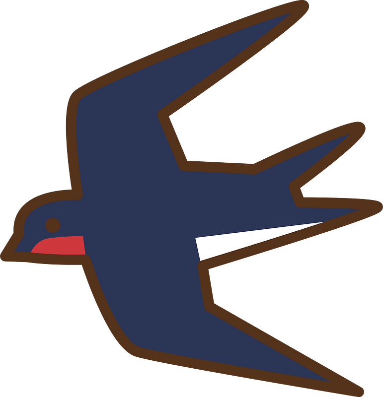 Barn swallow clipart. Free download transparent .PNG | Creazilla