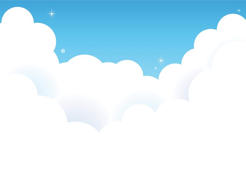 Clouds sky - Free vector clipart images on creazilla.com