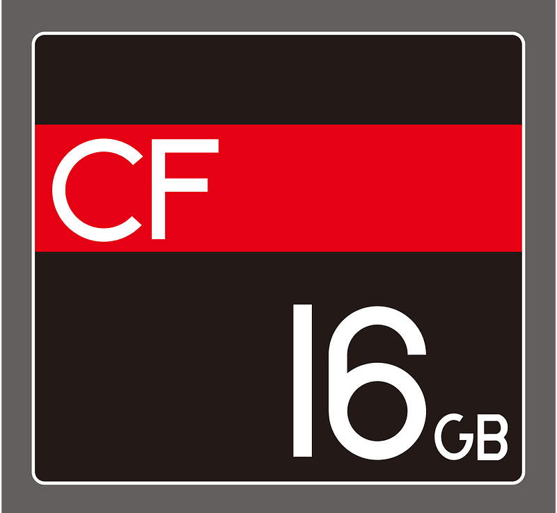 Compact flash - Free vector clipart images on creazilla.com