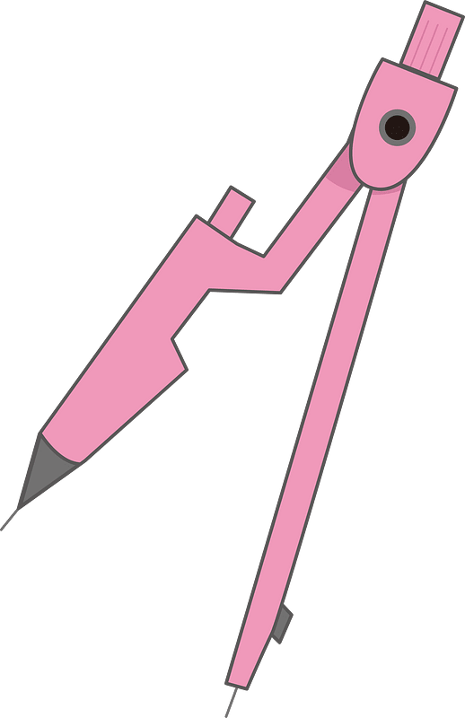 Compass stationery clipart. Free download transparent .PNG | Creazilla