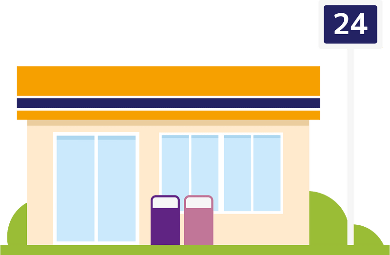 Convenience store - Free vector clipart images on creazilla.com