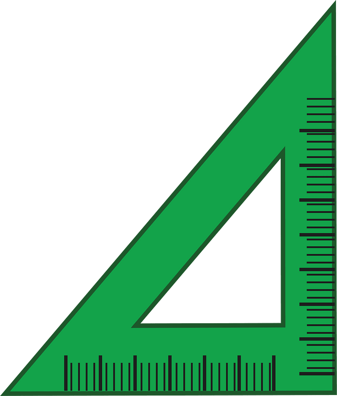 Corner ruler clipart. Free download transparent .PNG | Creazilla
