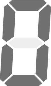 Digital number - Free vector clipart images on creazilla.com