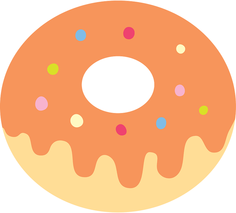 Donut - Free vector clipart images on creazilla.com