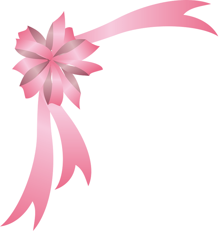 Flower ribbon clipart. Free download transparent .PNG | Creazilla