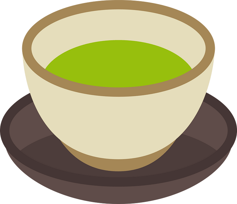 Green tea clipart. Free download transparent .PNG | Creazilla