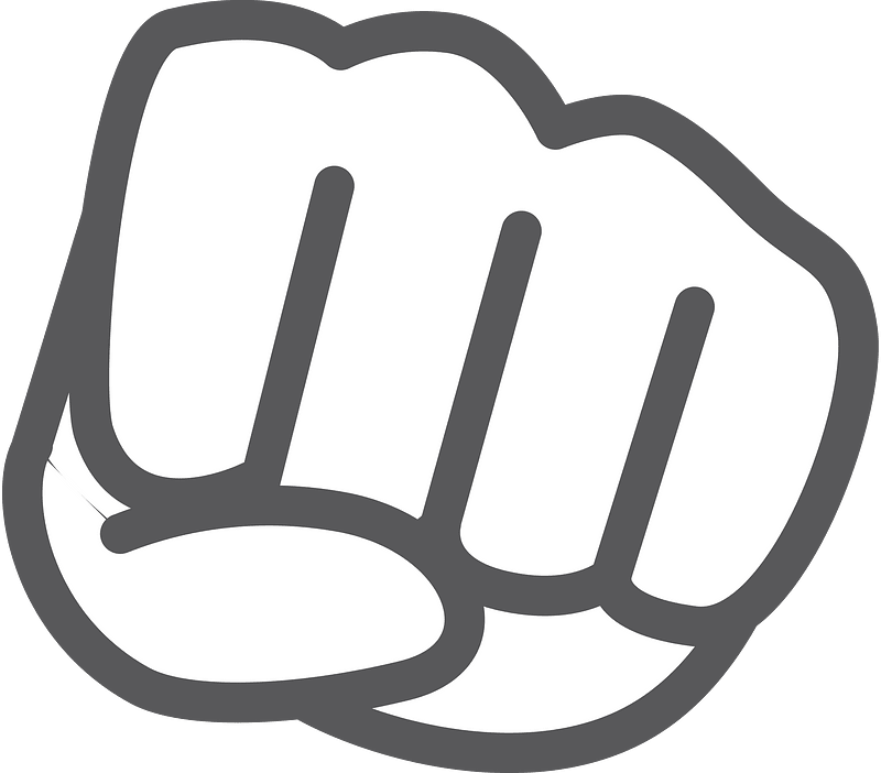 Hand punch clipart. Free download transparent .PNG | Creazilla