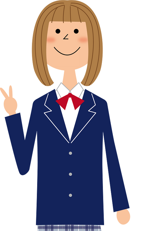 Happy High School Students Clipart