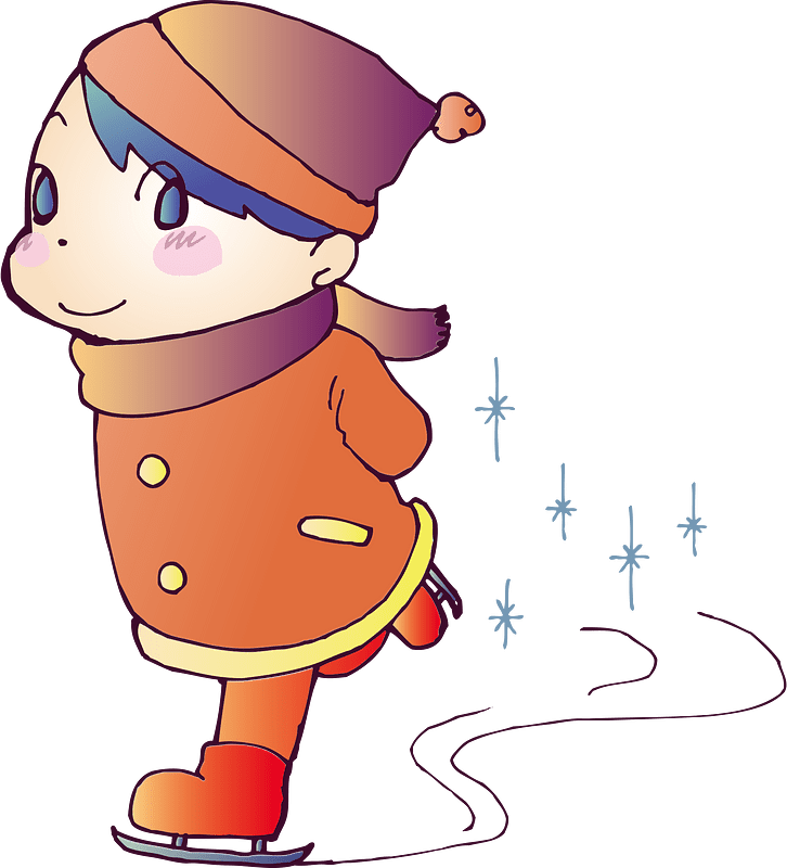 Ice skating - Free vector clipart images on creazilla.com