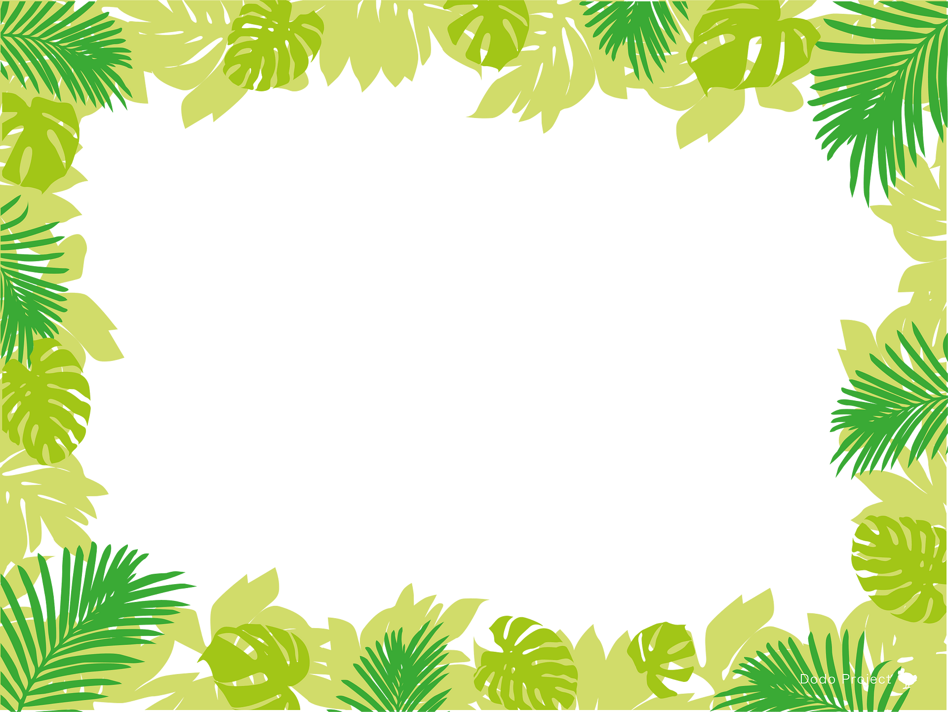 Leaves frame clipart. Free download transparent .PNG | Creazilla