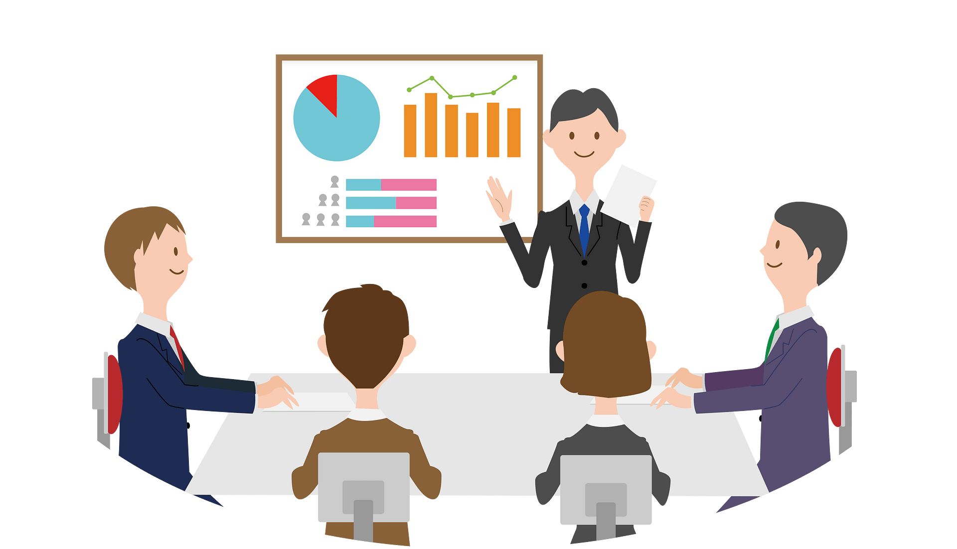 Business Presentations Clipart