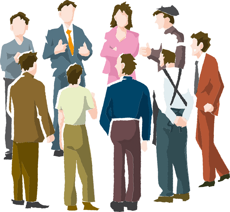 Meeting community - Free vector clipart images on creazilla.com