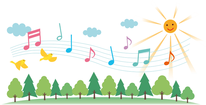 Music nature clipart. Free download transparent .PNG | Creazilla