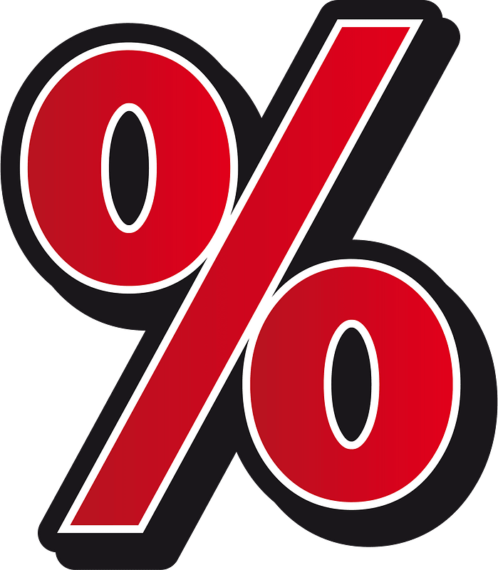 Percent clipart. Free download transparent .PNG | Creazilla