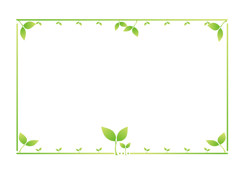 Plant frame - Free vector clipart images on creazilla.com