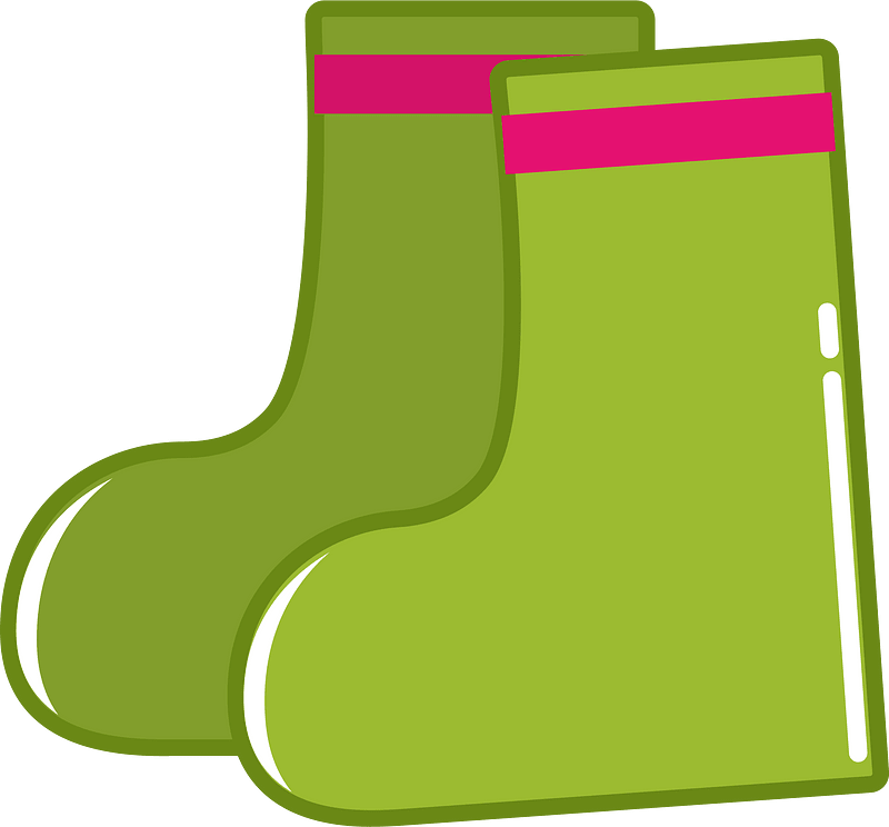 Rain boot - Free vector clipart images on creazilla.com