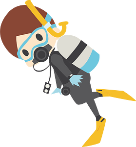 Scuba diving - Free vector clipart images on creazilla.com