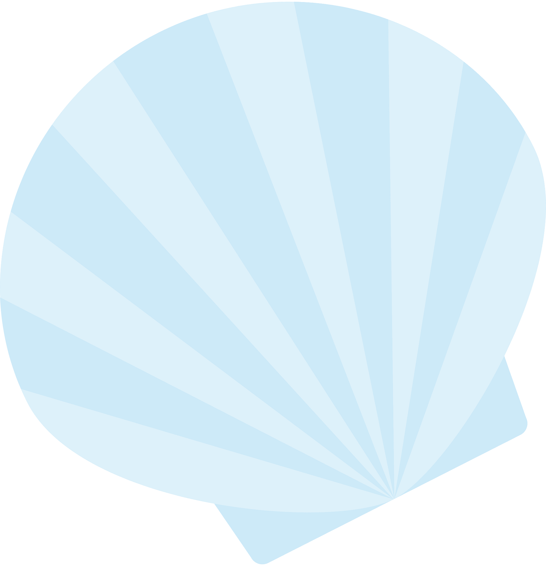Blue Shell Clipart