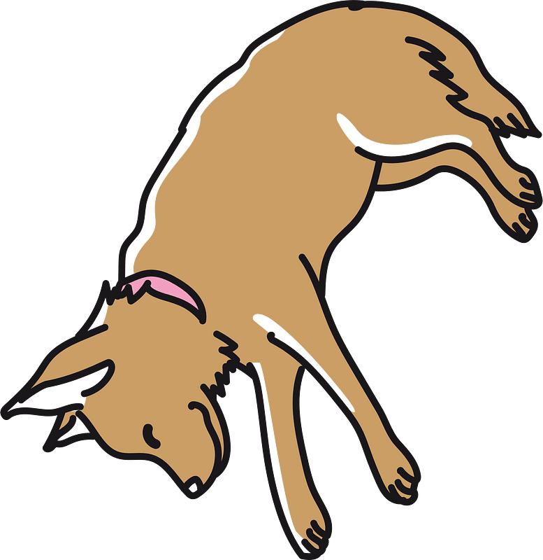 Sleeping dog - Free vector clipart images on creazilla.com