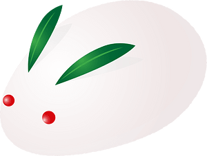 Snow Rabbit clipart. Free download transparent .PNG | Creazilla