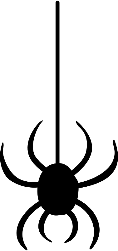 Spider halloween - Free vector clipart images on creazilla.com