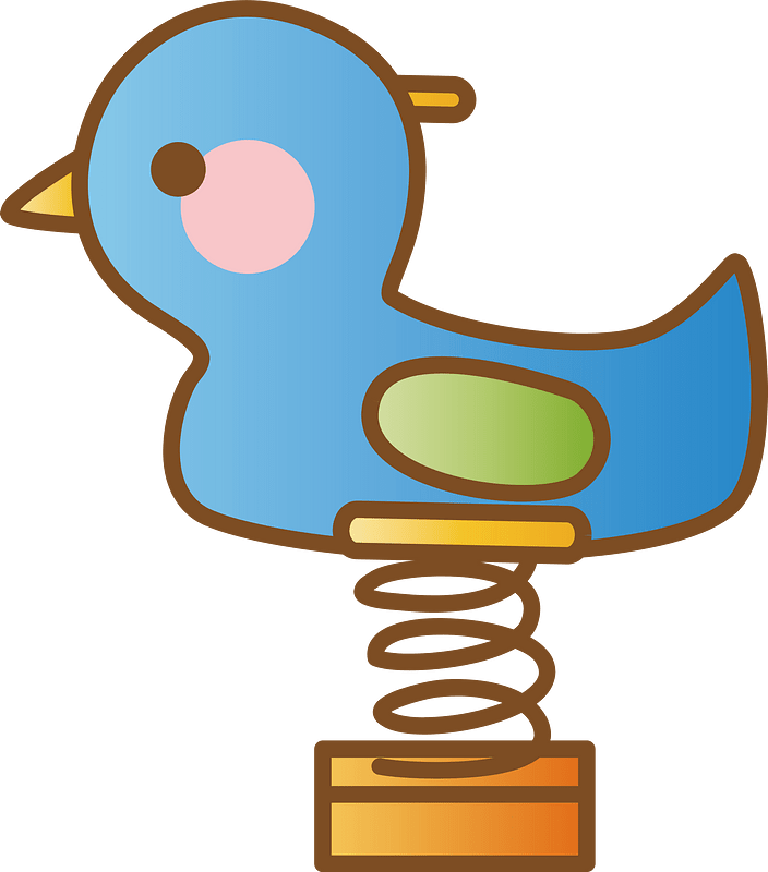 Spring rocker - Free vector clipart images on creazilla.com