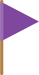 Triangle flag clipart. Free download transparent .PNG | Creazilla