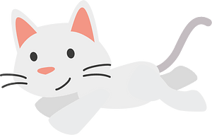 White cat - Free vector clipart images on creazilla.com