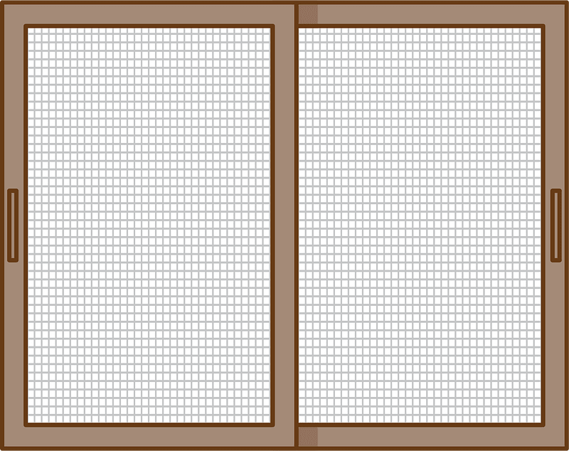 Window screen - Free vector clipart images on creazilla.com